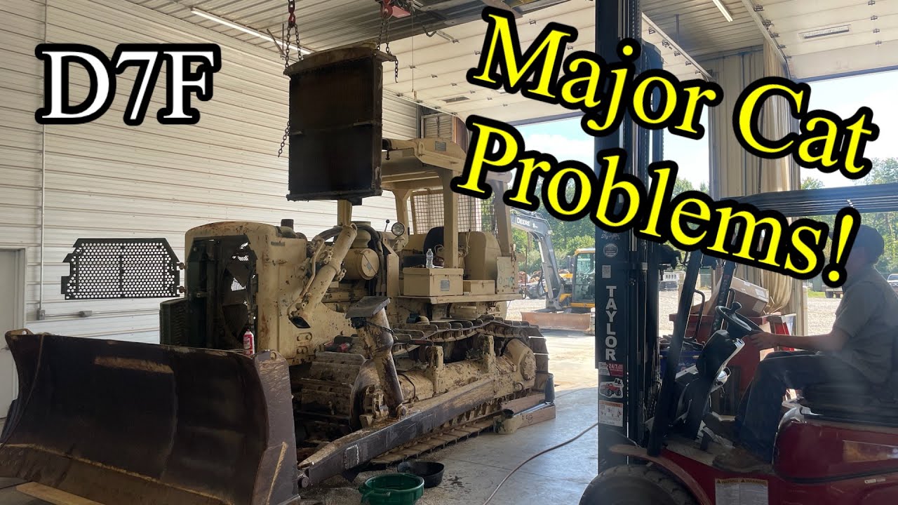 I’m fixing a Cat D7F dozer with serious issues 🛠️