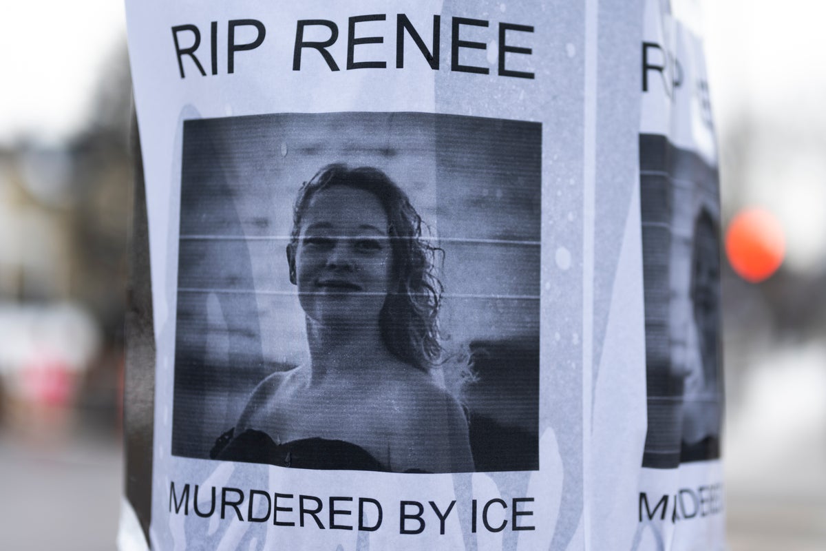 ICE shooting victim’s wife says ‘we had whistles. They had guns’