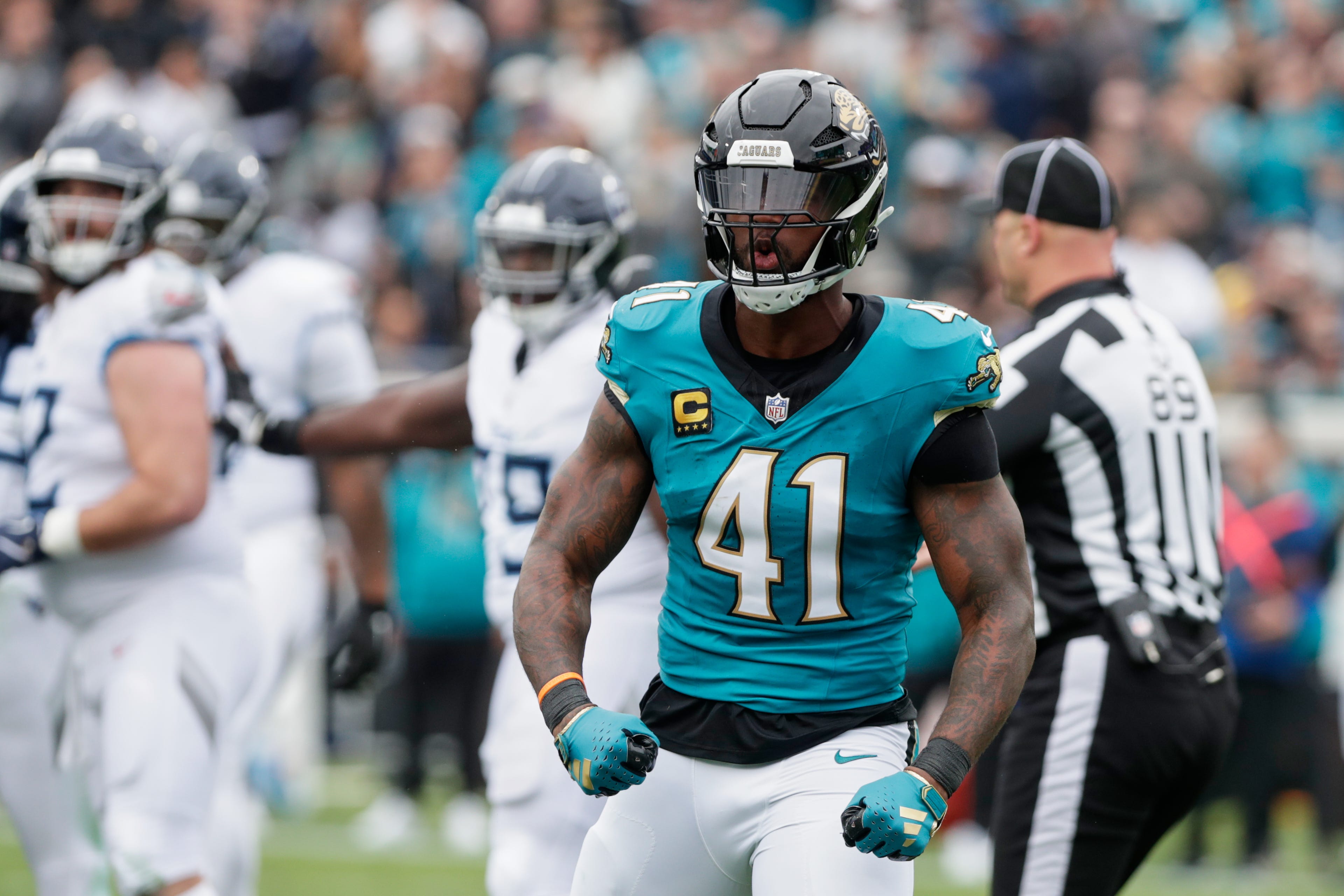 Jaguars' Josh Hines-Allen ranked among best edge defenders in 2025