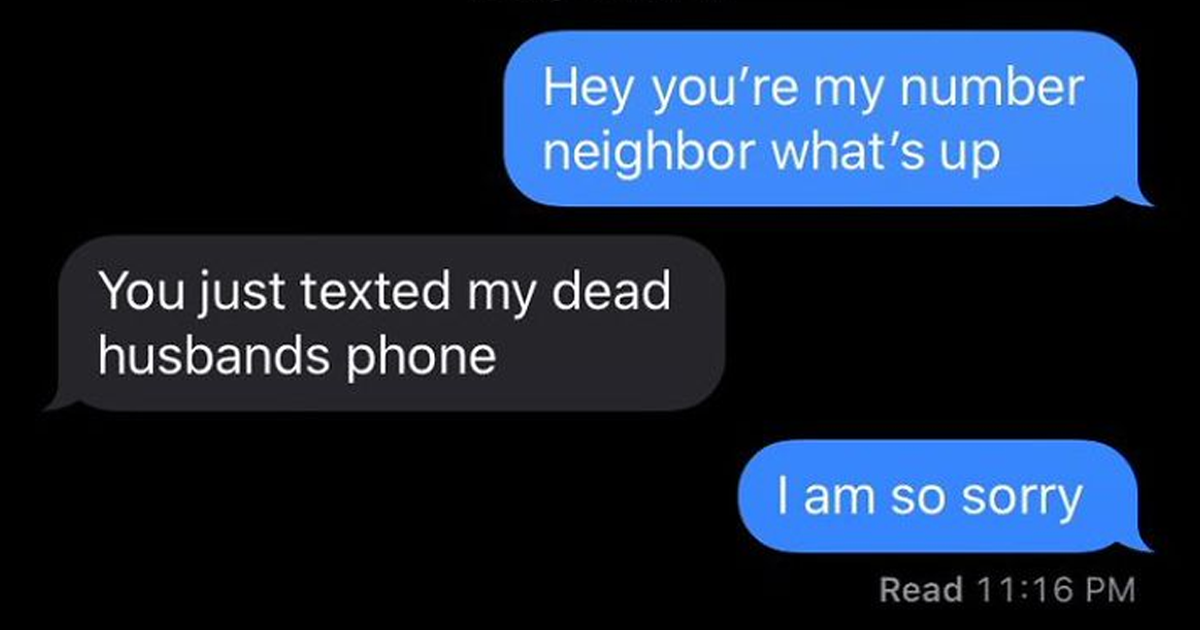 11 of the best answers people received after texting their number neighbors