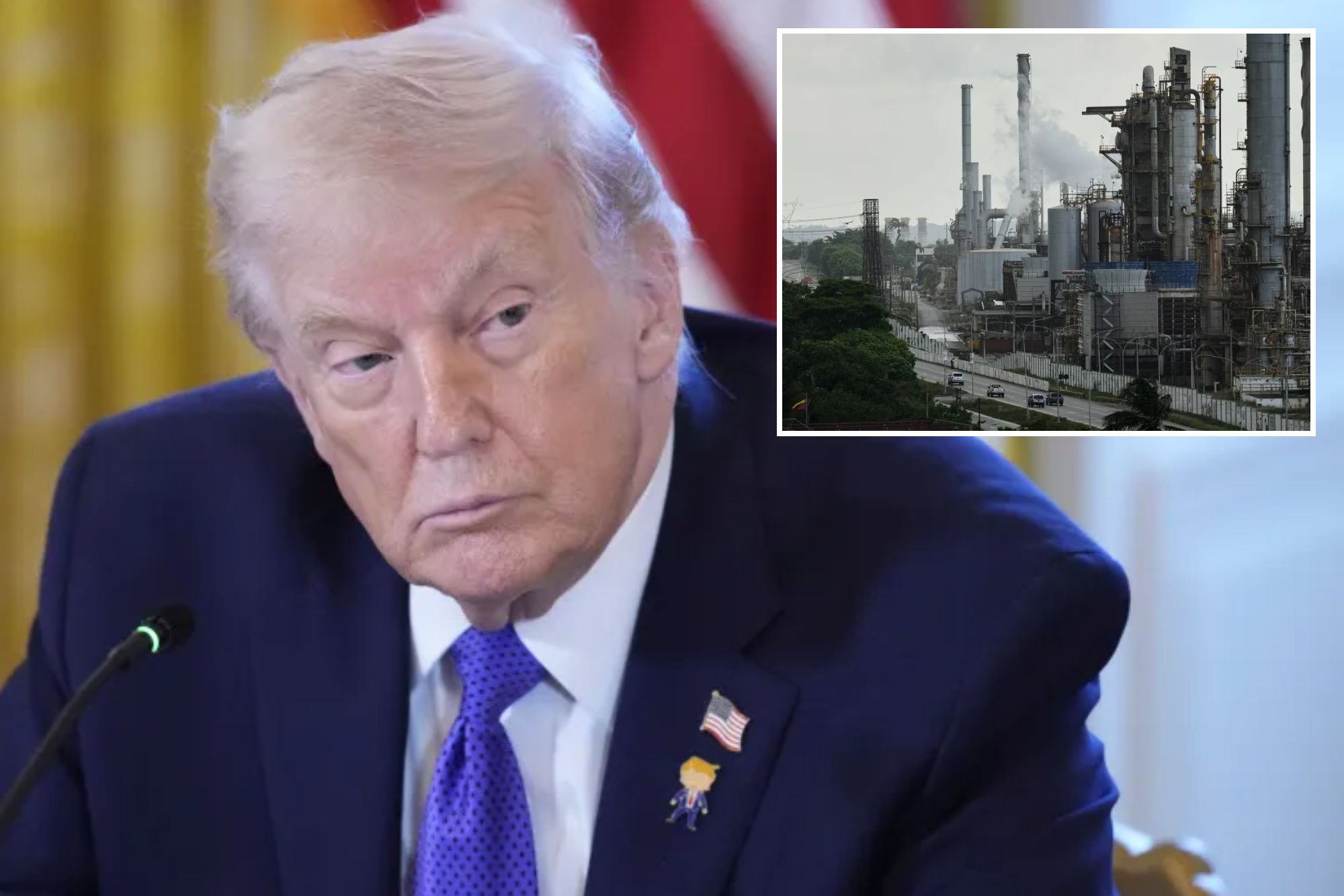 Trump calls on US oil companies to rip out the old crap in Venezuelan ...