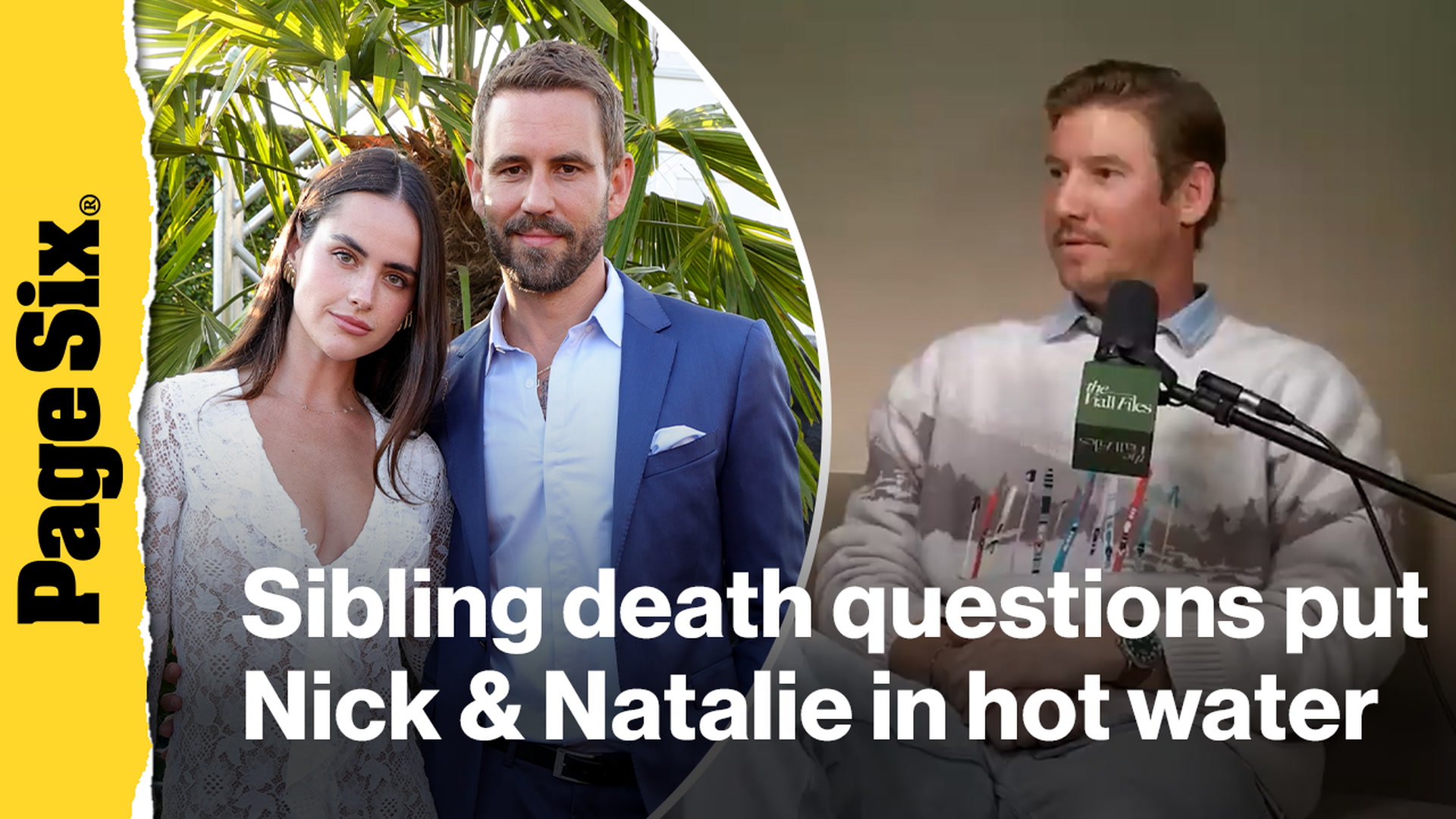 Nick Viall and Natalie Joy slammed over questioning of Austen Kroll's sister's death