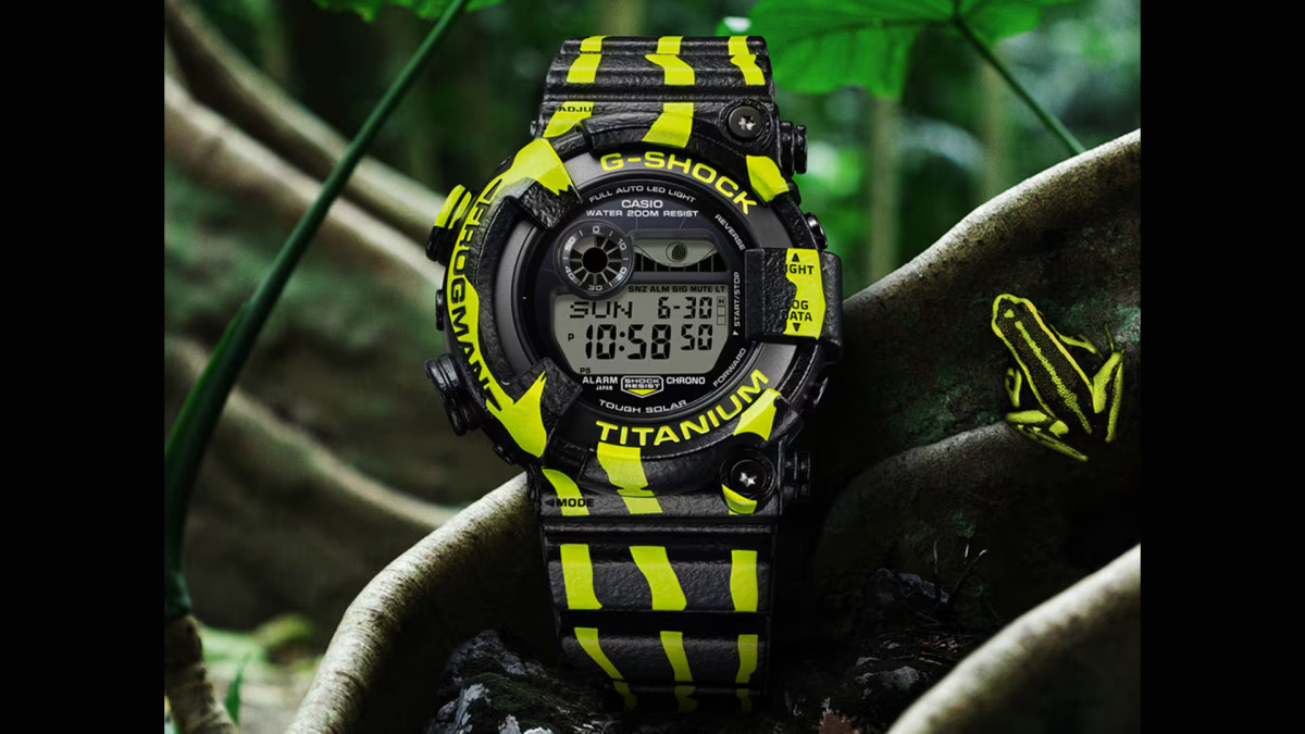 This new G-Shock Frogman takes its cues from one of nature’s deadliest ...