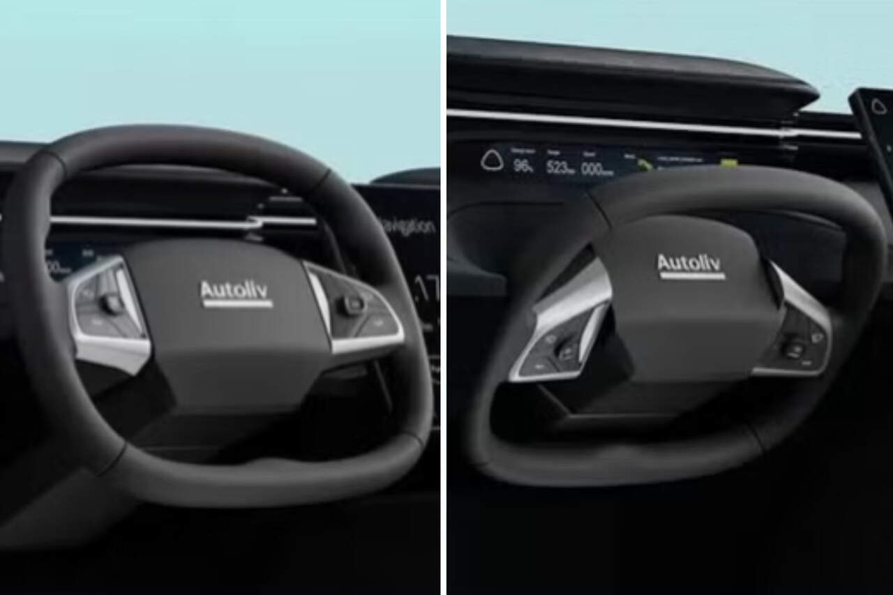 Automotive parts supplier unveils new and innovative foldable steering ...