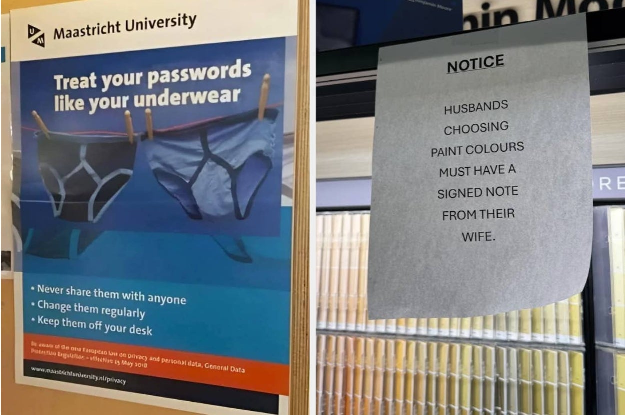 17 signs so funny, I had to stop, drop, and roll