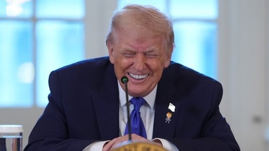 Trump wears 'Bobblehead Trump' lapel pin; supporters ask 'Where can I ...