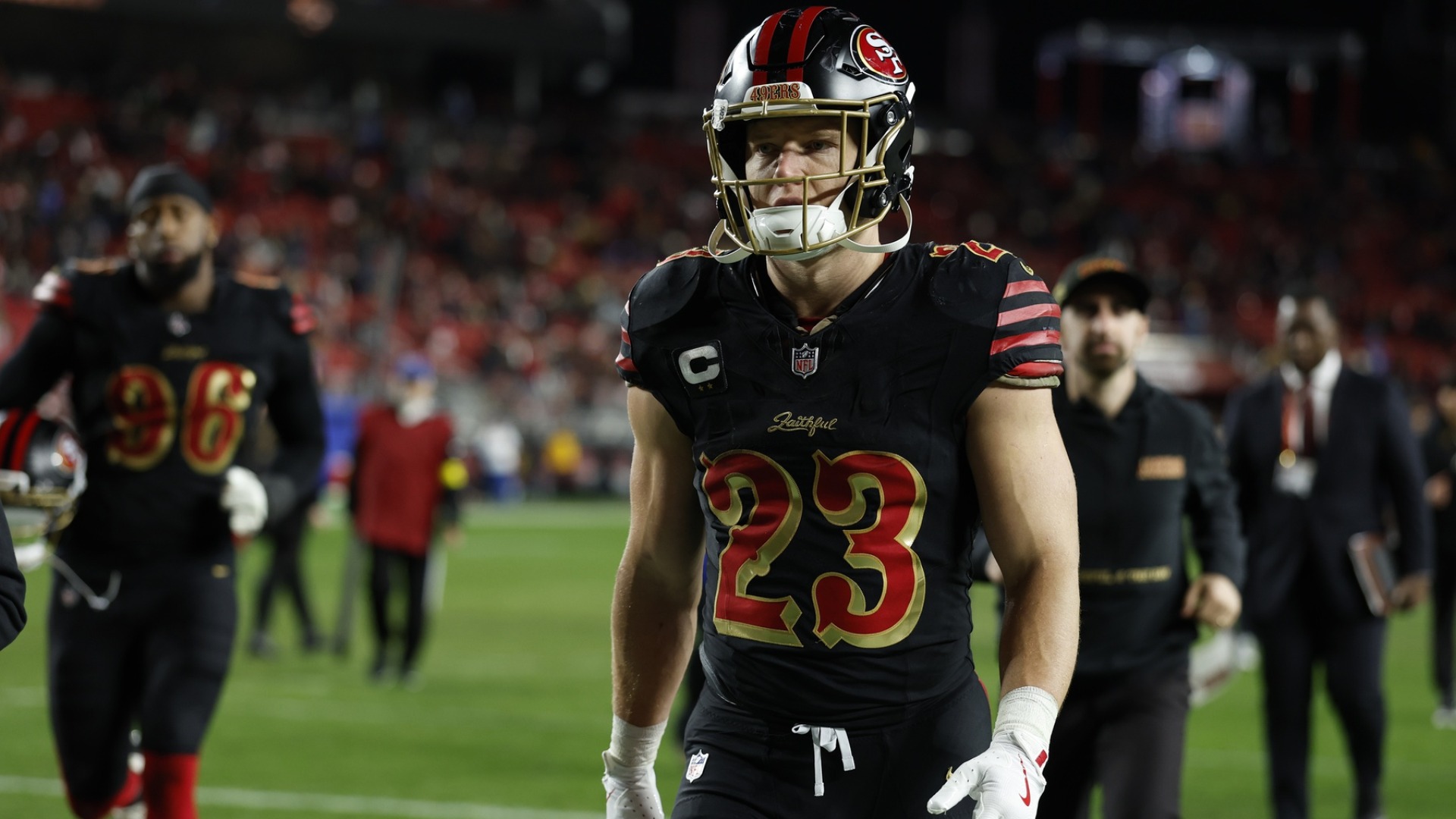 NFL playoffs DFS RBs: McCaffrey, Cook, Barkley, and Jacobs