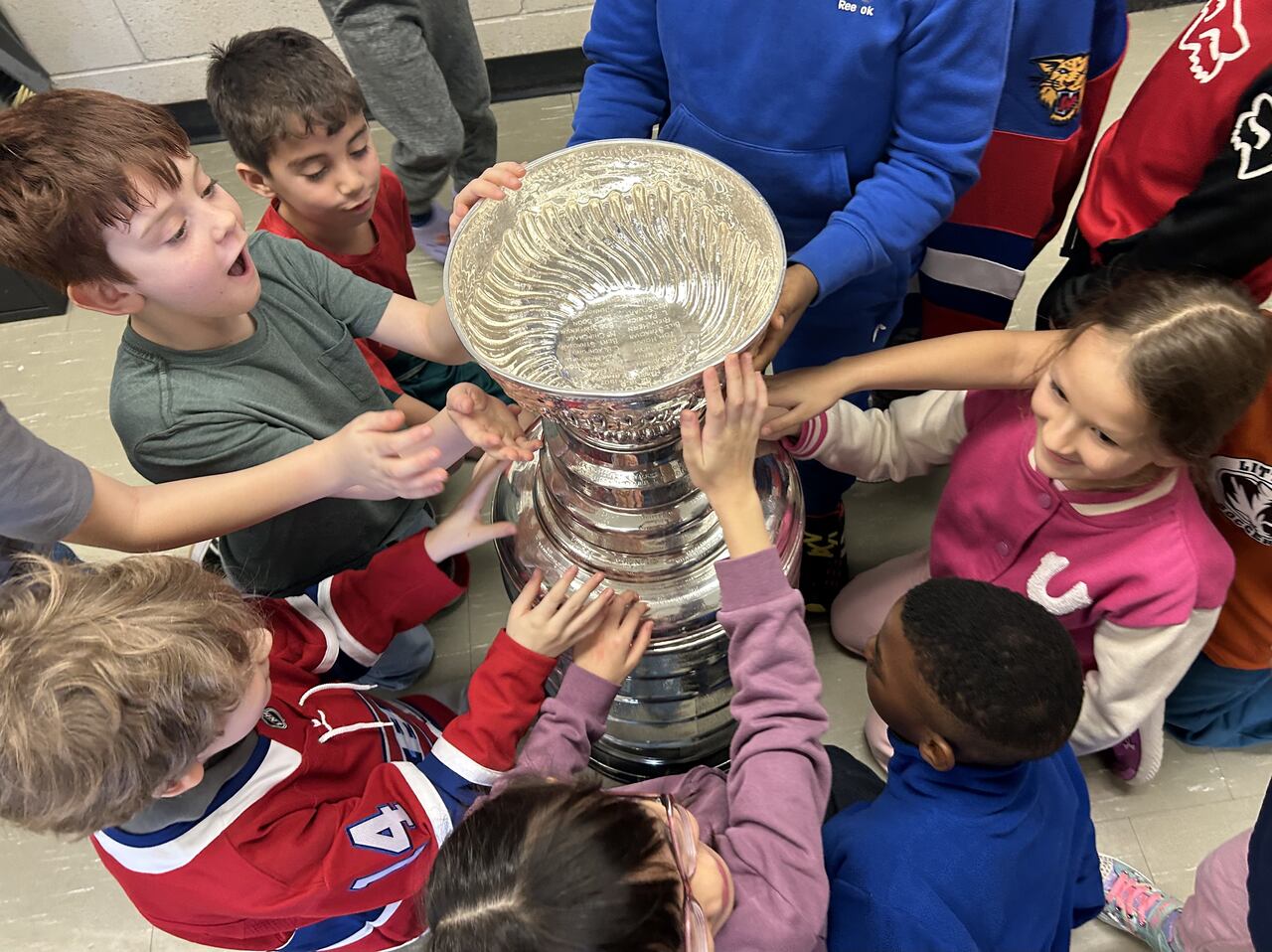 Stanley Cup visit gives Moncton elementary students a day to ‘remember ...