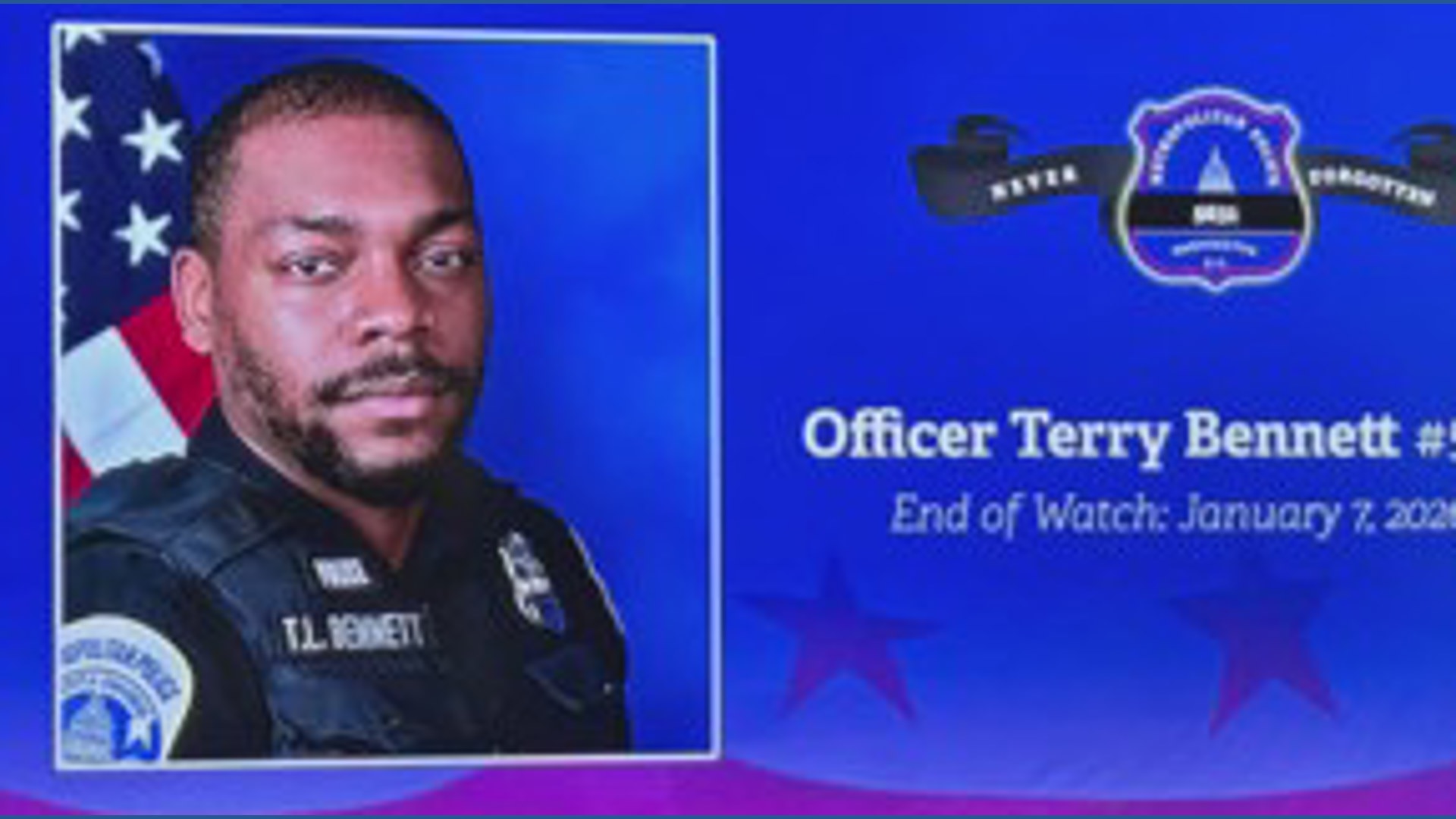 Arrest in death of MPD officer Terry Bennett
