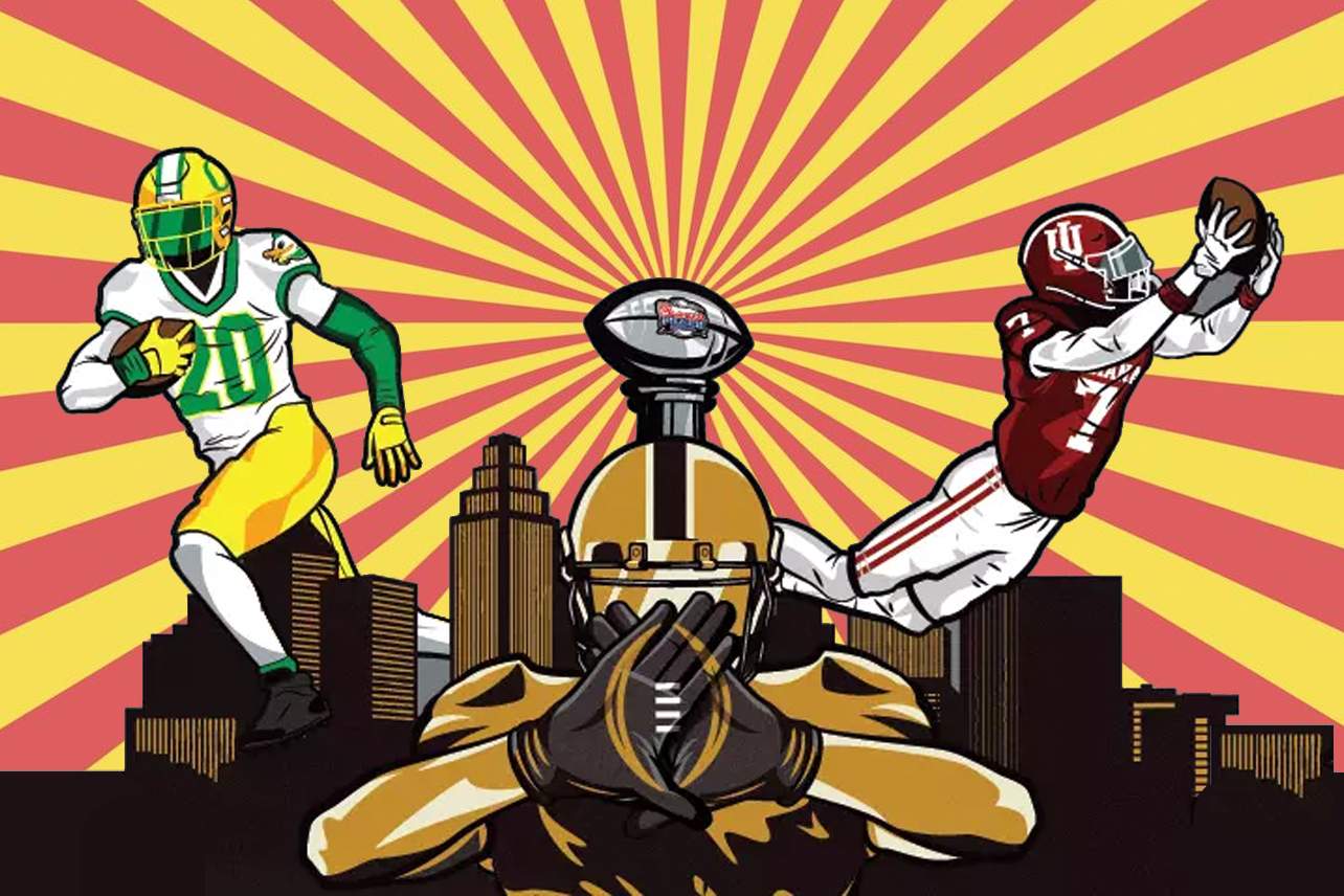 Where to watch the Oregon vs. Indiana game: Time, channel, Peach Bowl ...