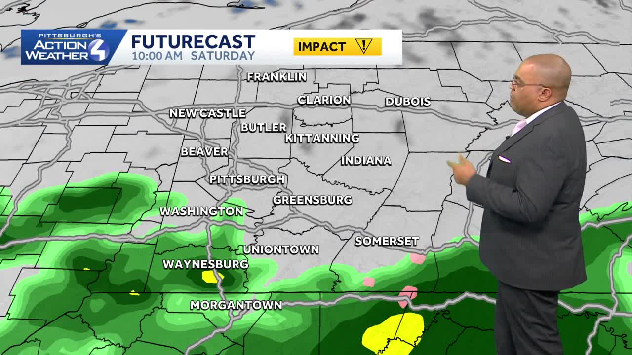January 9 forecast: More rain for Saturday in western PA