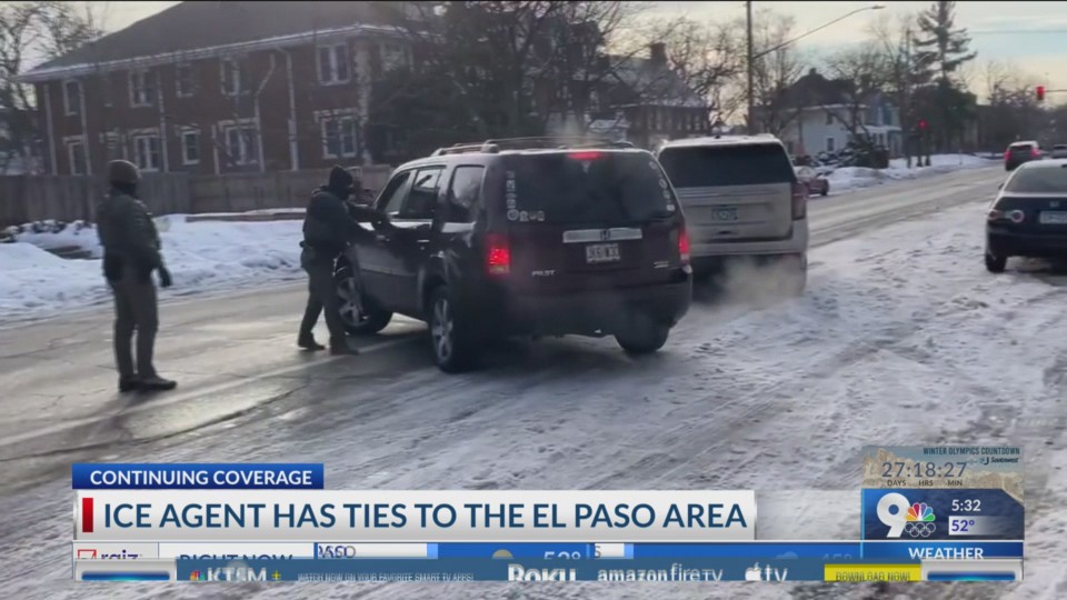 ICE agent in Minnesota shooting had worked in El Paso