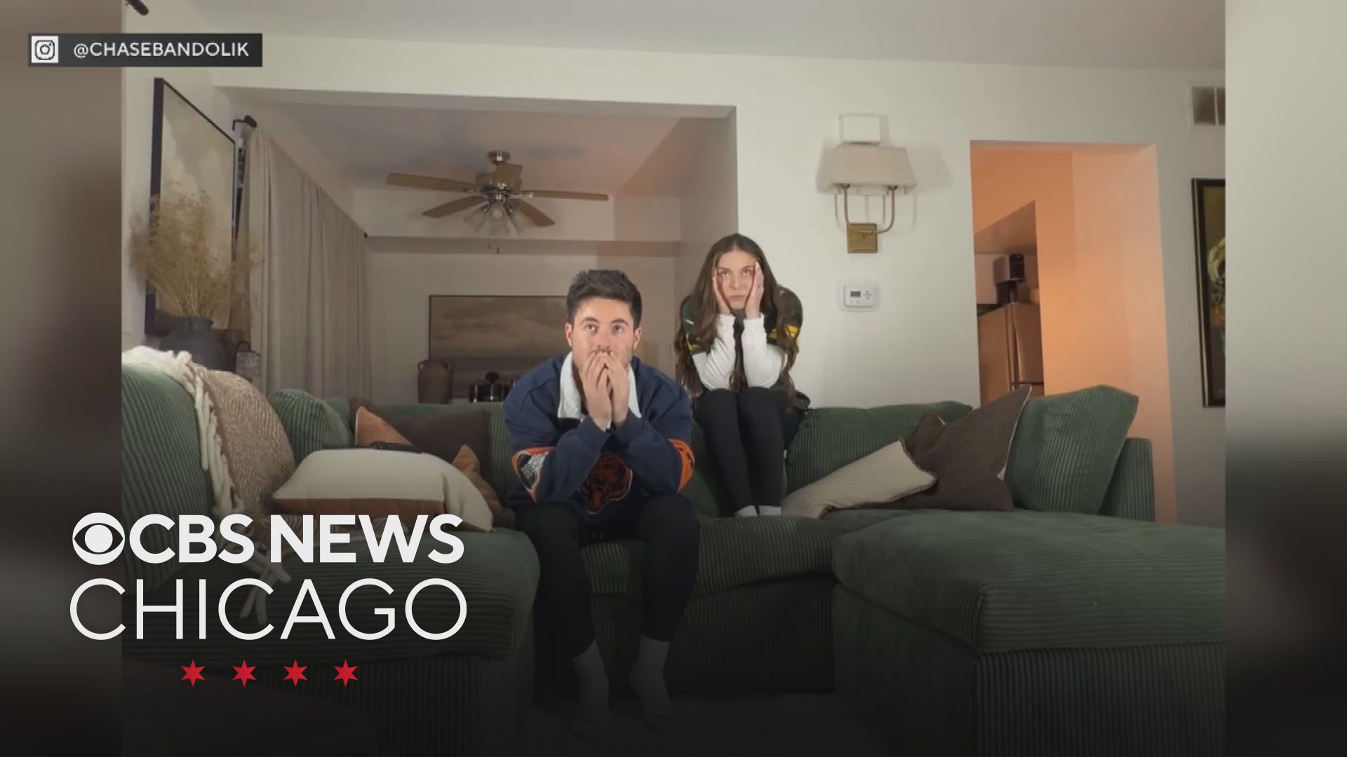 Couples divided by Bears and Packers fandoms bet on love to win ...