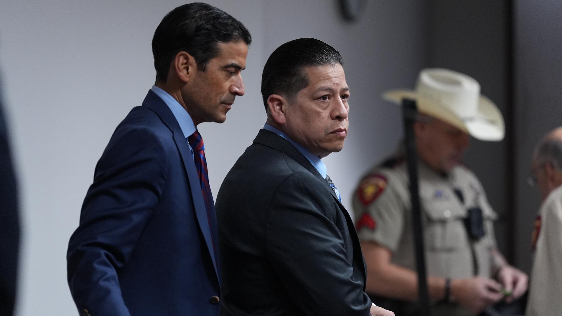 Disturbing images shown in trial of ex-Uvalde CISD officer