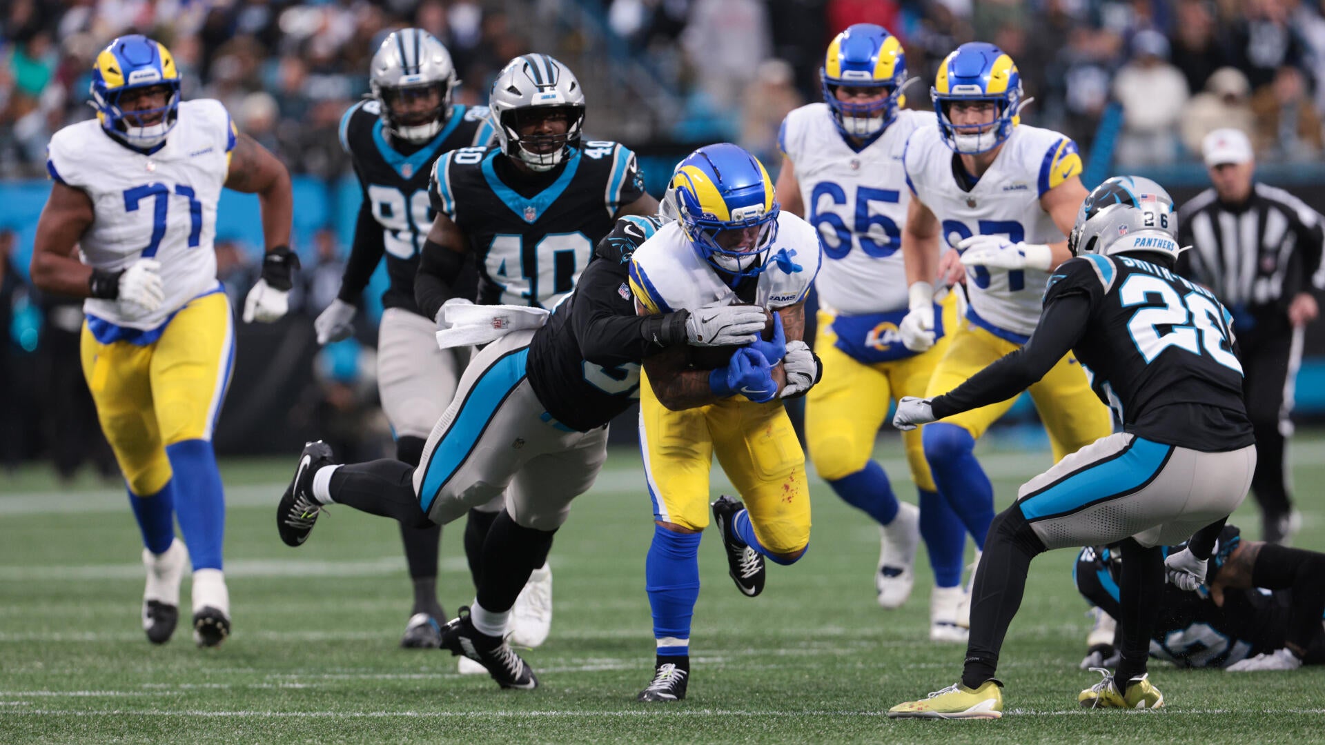 Rams vs. Panthers: Where to watch NFL playoffs, score prediction ...
