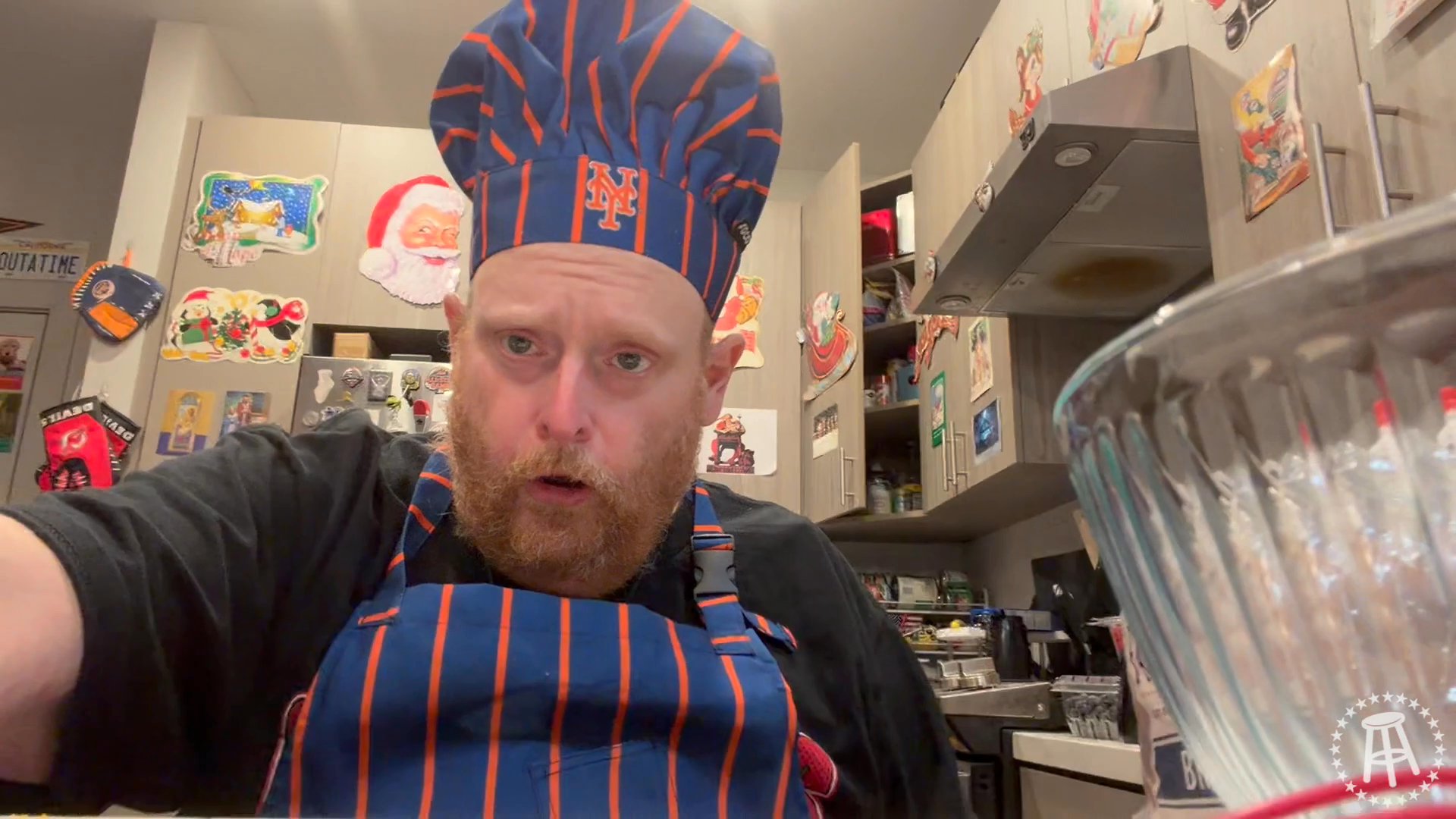 Tank cooks French toast casserole