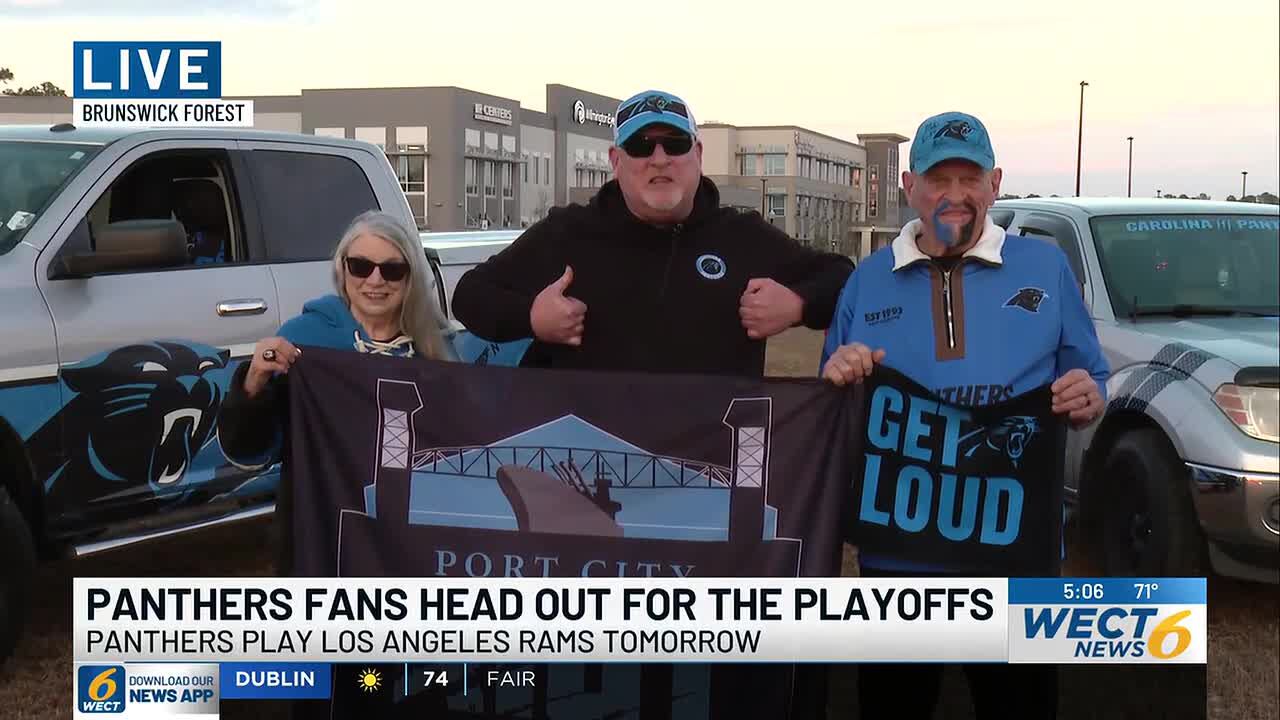 Panthers fans prepare for first playoff game in nearly a decade