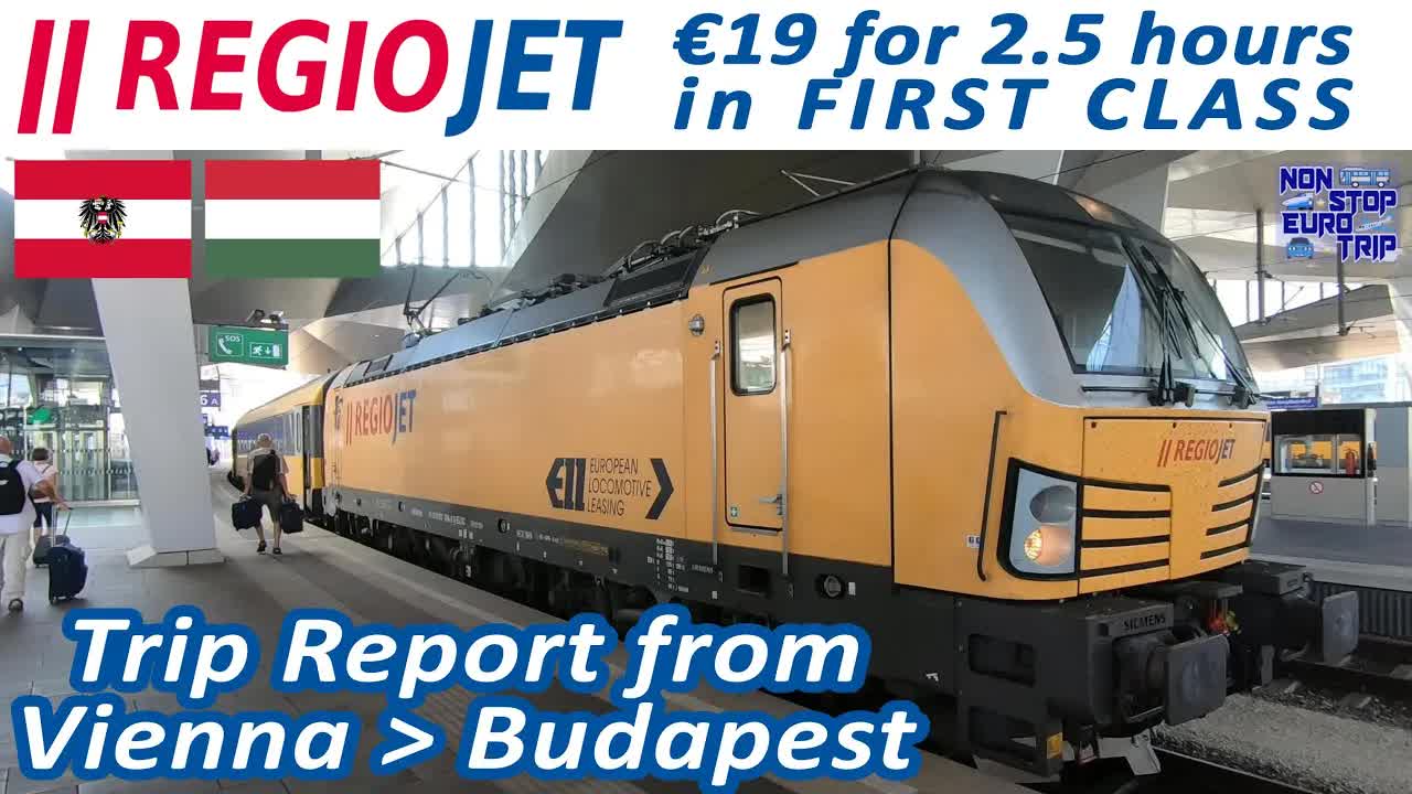 Europe's best value first class / RegioJet relax class review ...