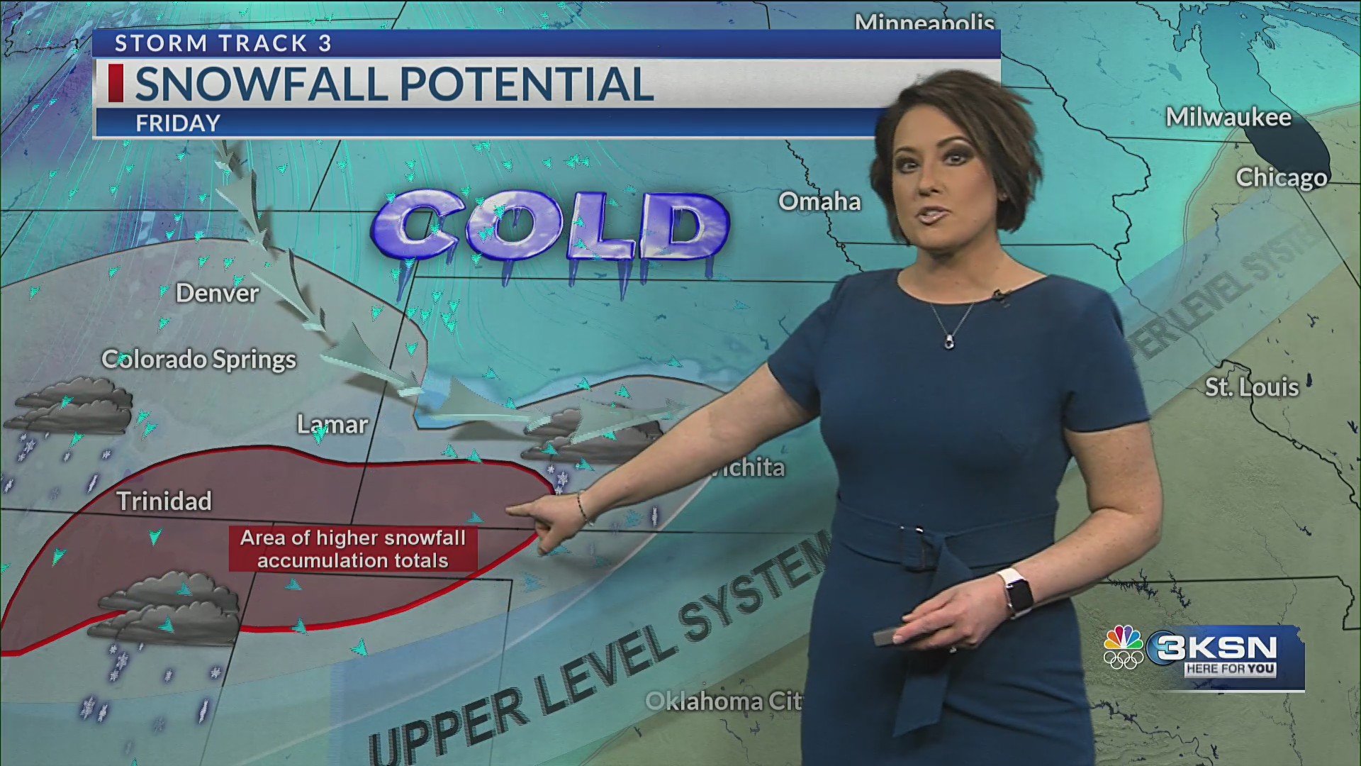 Friday evening weather update