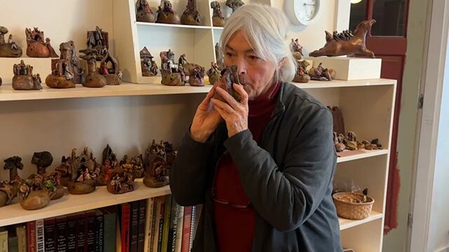 Stuck in VT: Delia Robinson has sculpted thousands of whistles in her ...