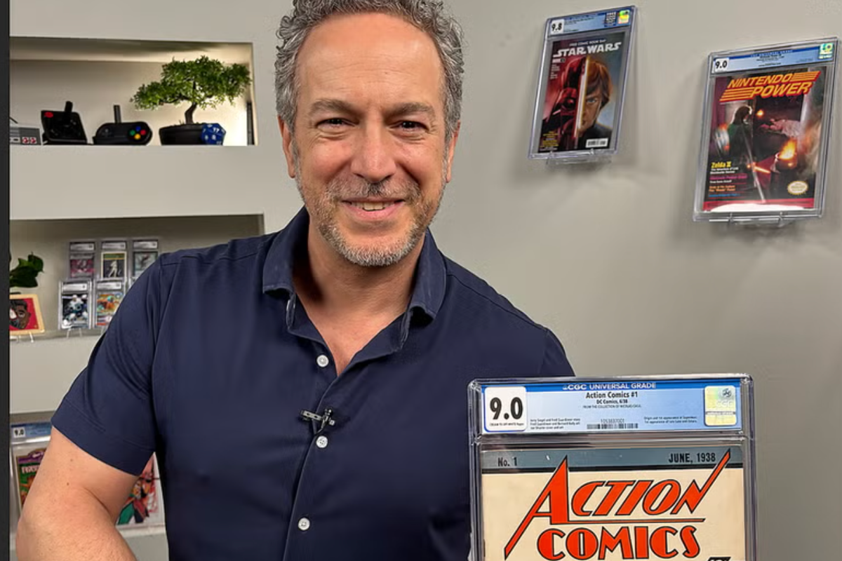 Rare Superman comic sells for record-breaking $15 million fee