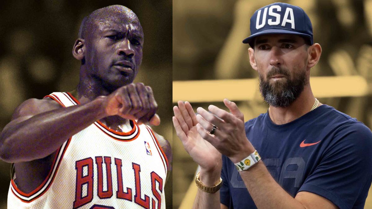 The original GOAT: Why Michael Phelps picked MJ over LeBron, Brady, and ...