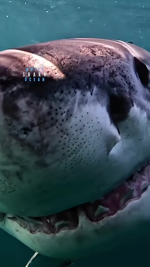Great white shark uses ampullae of Lorenzini