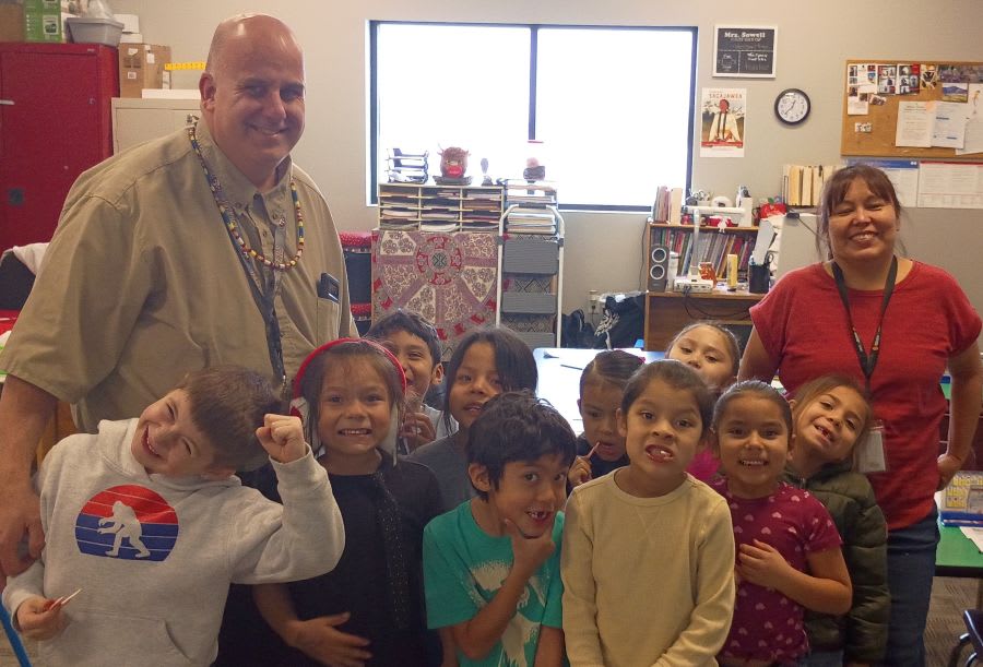 A new beginning: Chief Tahgee students return to a school built just ...