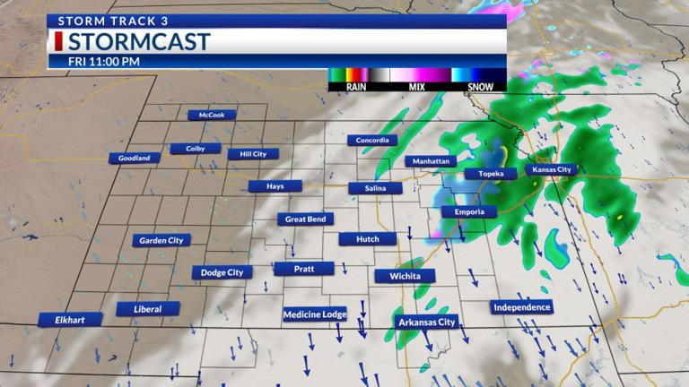 Storm Track 3 Forecast: Winter Storm Warnings, Single Digit Wind Chills ...