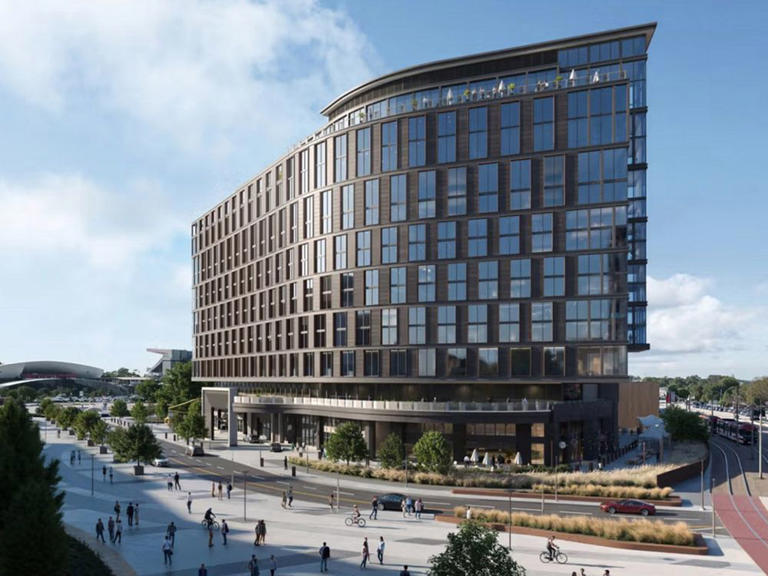 Construction breaks ground on Stampede Park's first on-site hotel