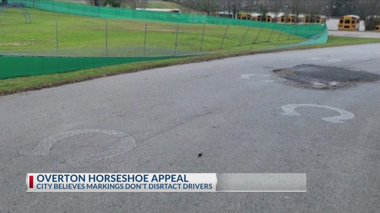Overton begins appeal over TXDOT order to remove horseshoe road markings