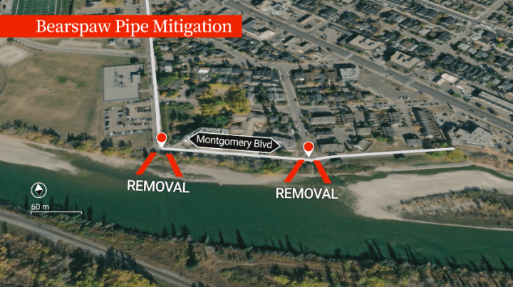 Construction begins on mitigation measures for potential Bearspaw ...