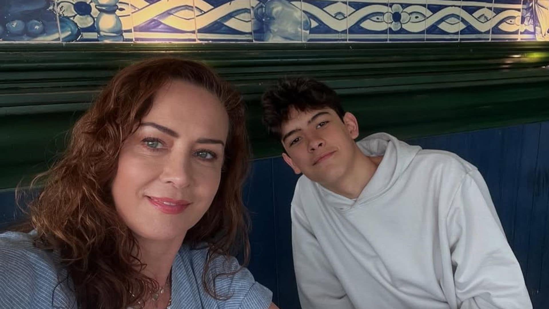 Anette Michel revela por qué no dejó que su hijo debutara en una telenovela