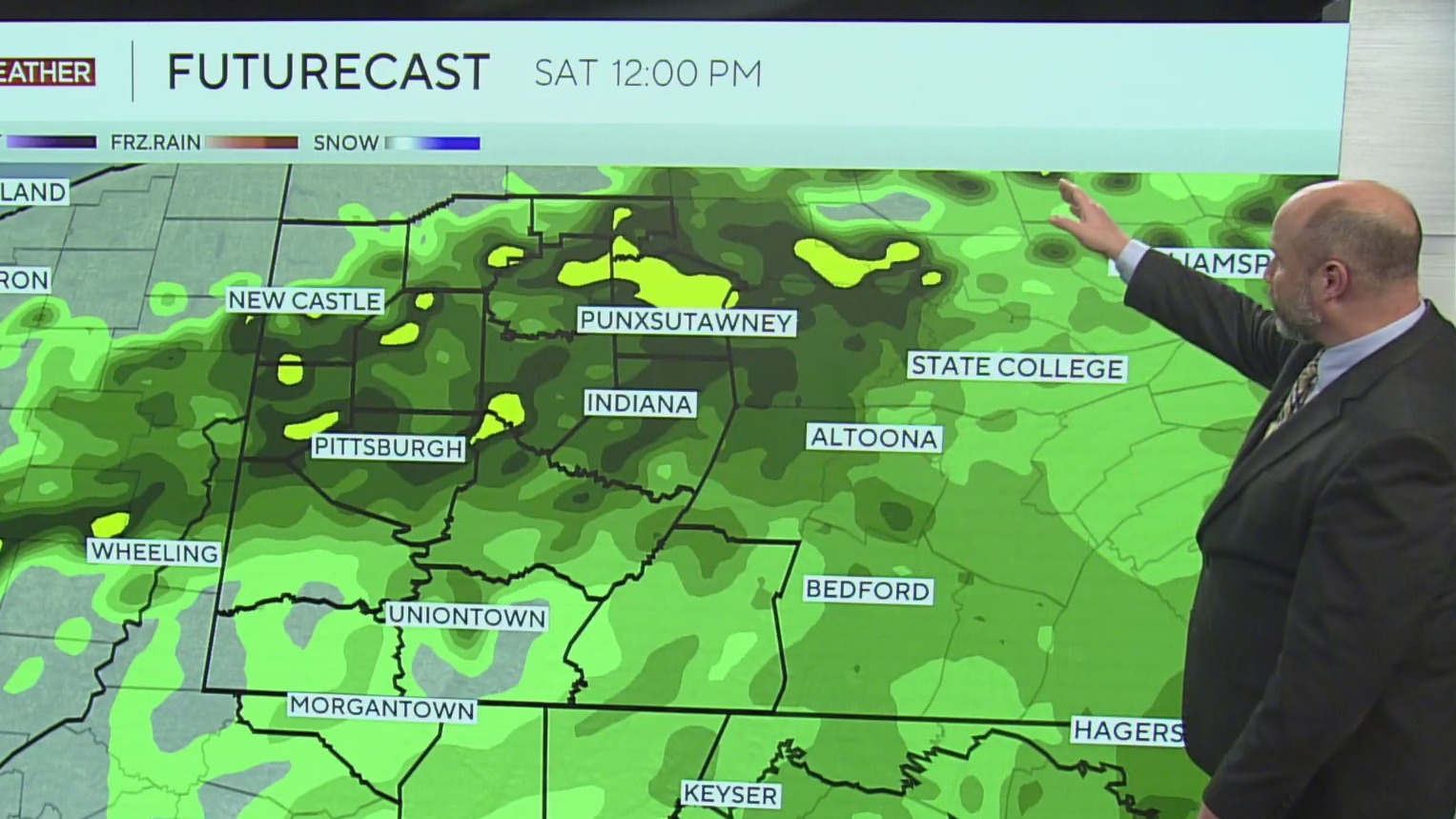 KDKA-TV evening forecast (1/9)