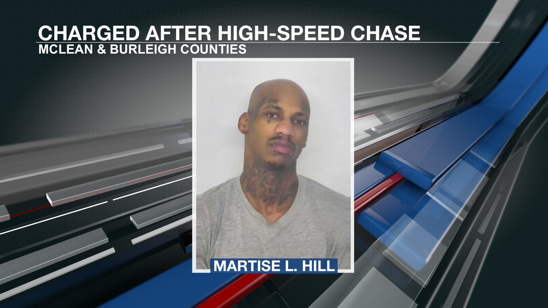 Bismarck man charged with leading law enforcement on high-speed pursuit ...