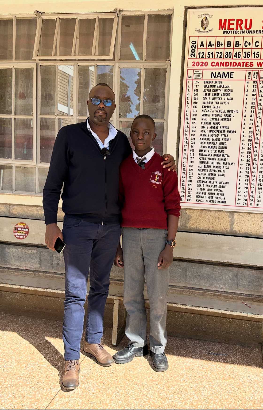 Meru boy who studied high school on scholarship bags straight As, wants ...