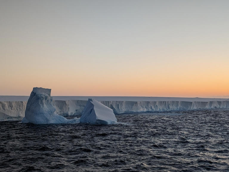 Antarctica's oldest iceberg is turning blue and about to disintegrate