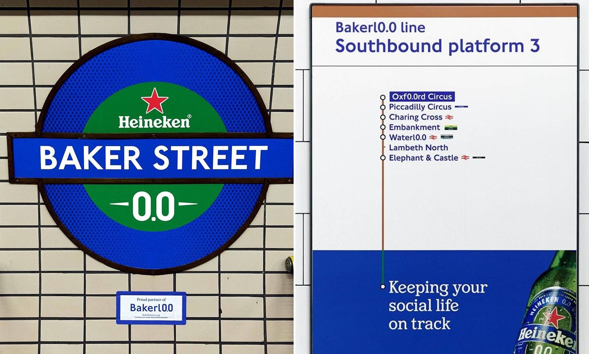 Disabled charity criticises renaming of Bakerloo line for Heineken's ...