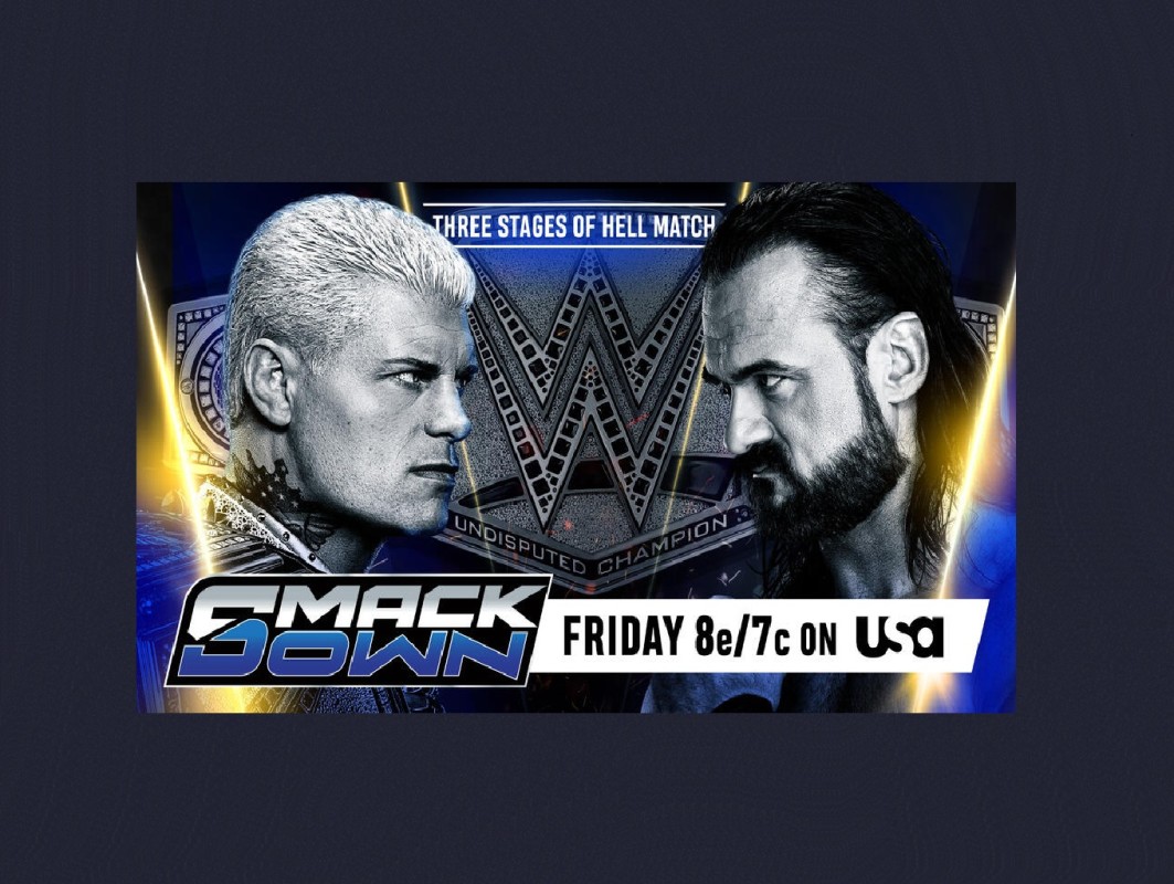 WWE SmackDown Jan 9: Rhodes vs McIntyre three stages of hell