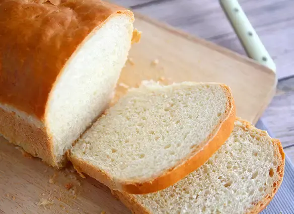Homemade sandwich bread