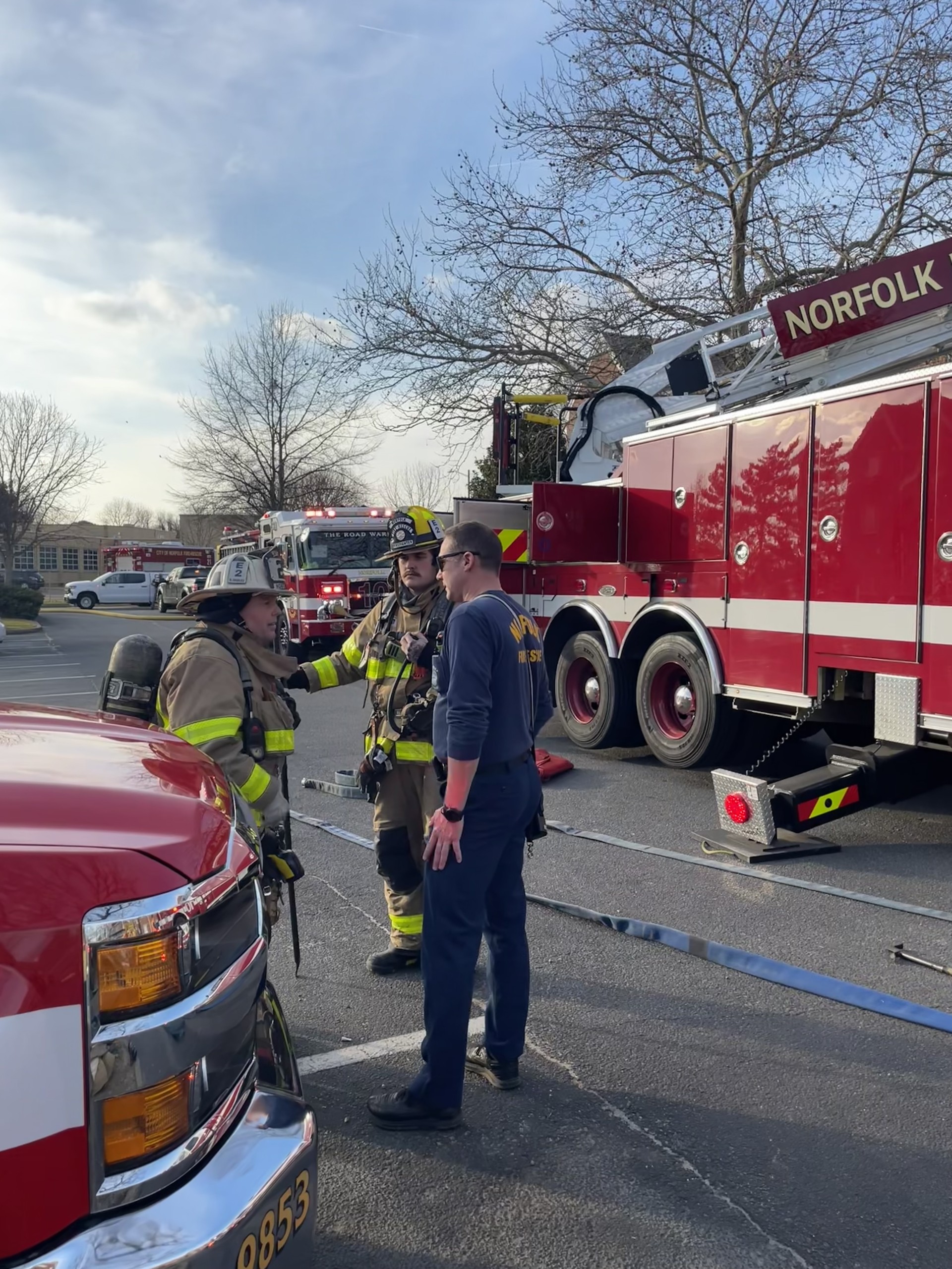 2 apartments damaged, 2 displaced in Lead St. fire
