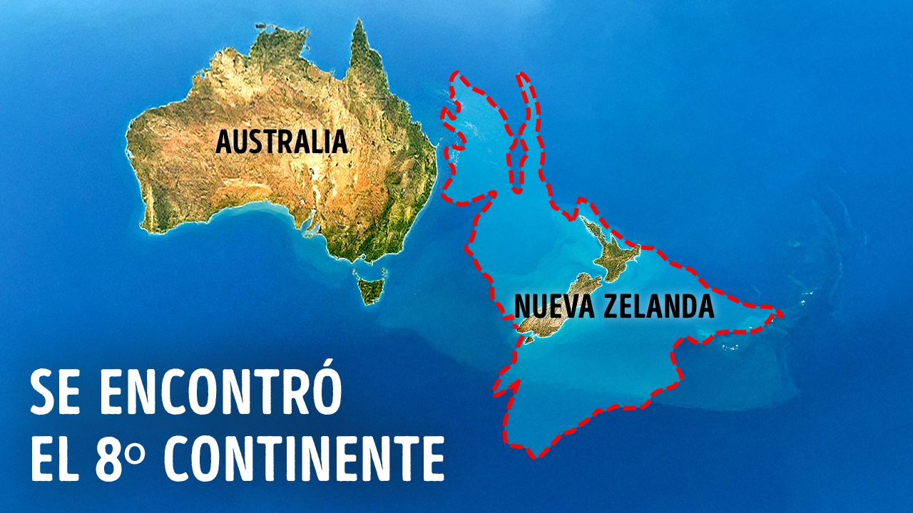 ¡Descubre Zelandia! El octavo continente que oculta el océano