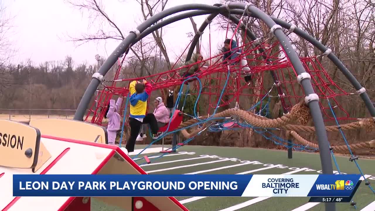 City leaders unveil Leon Day Park playground