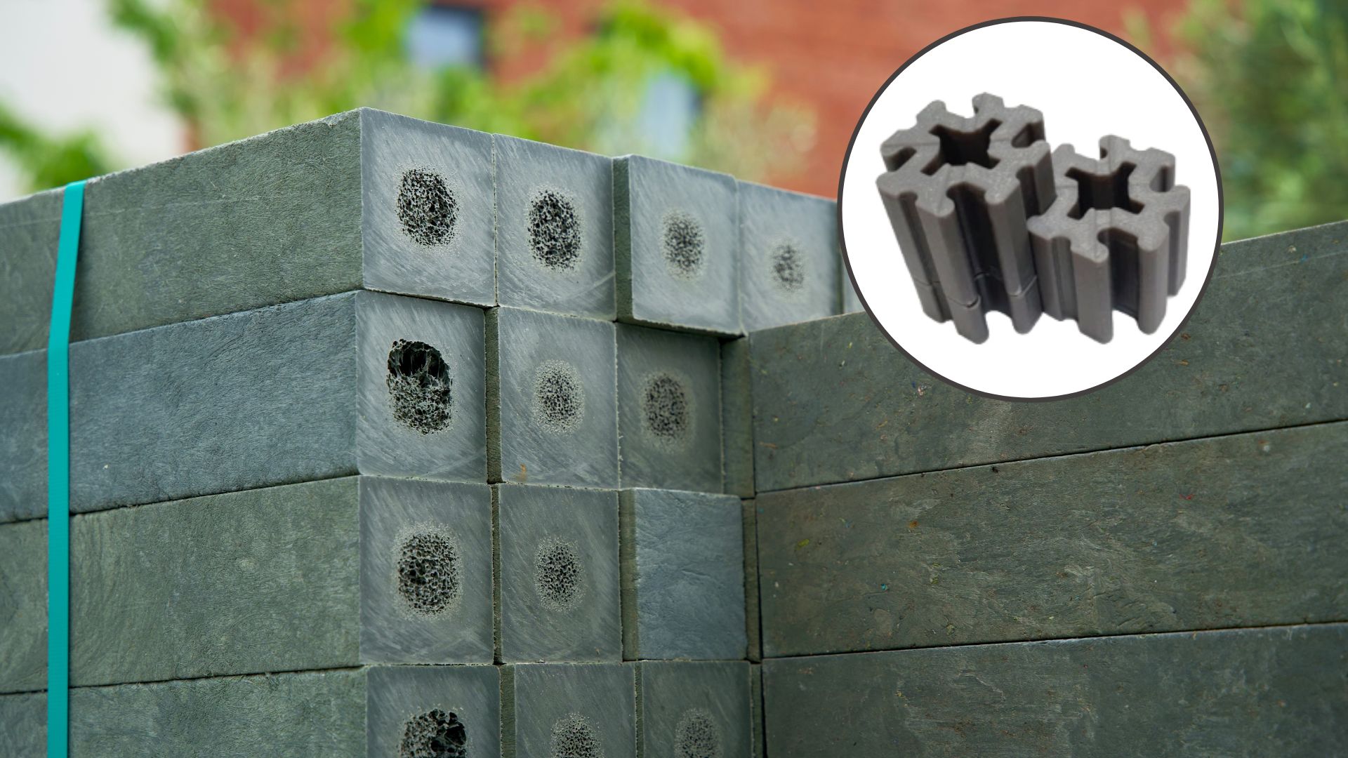 100% recycled plastic blocks aim to replace concrete in flood-prone regions