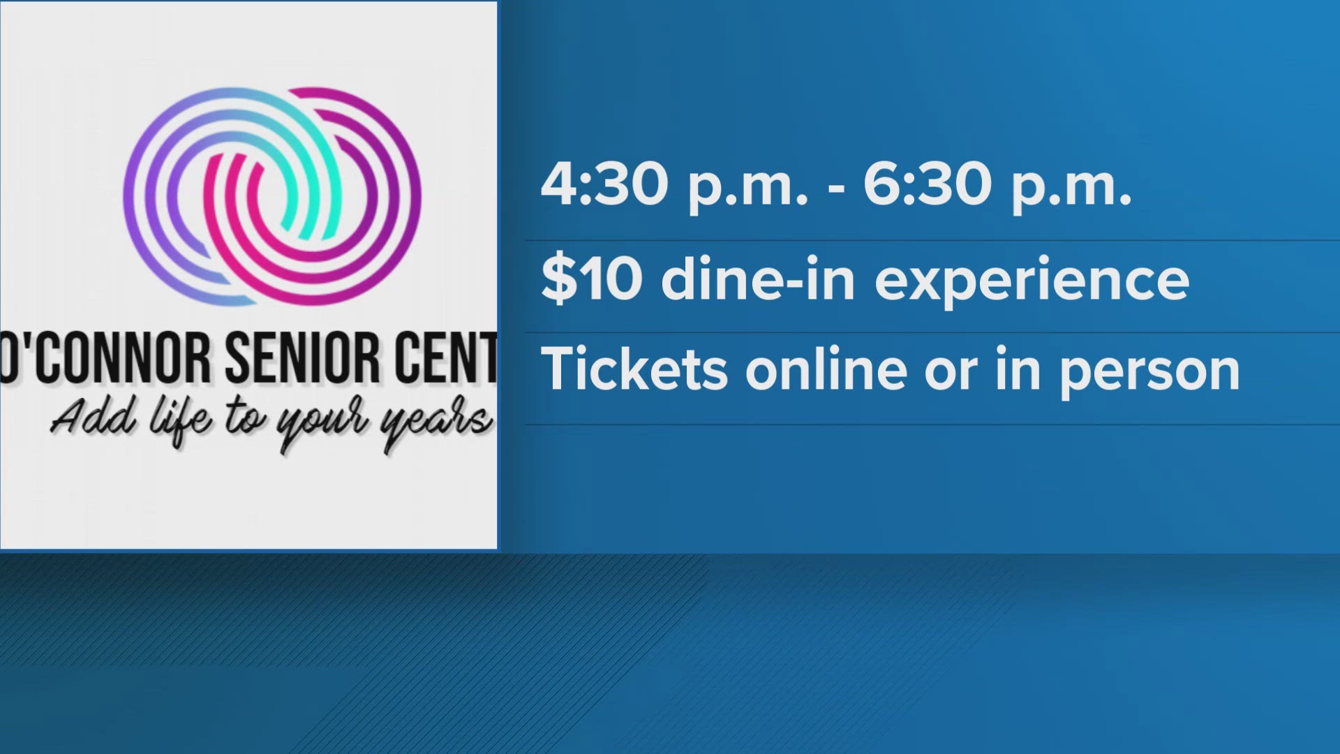 O'Connor Senior Center's spaghetti supper