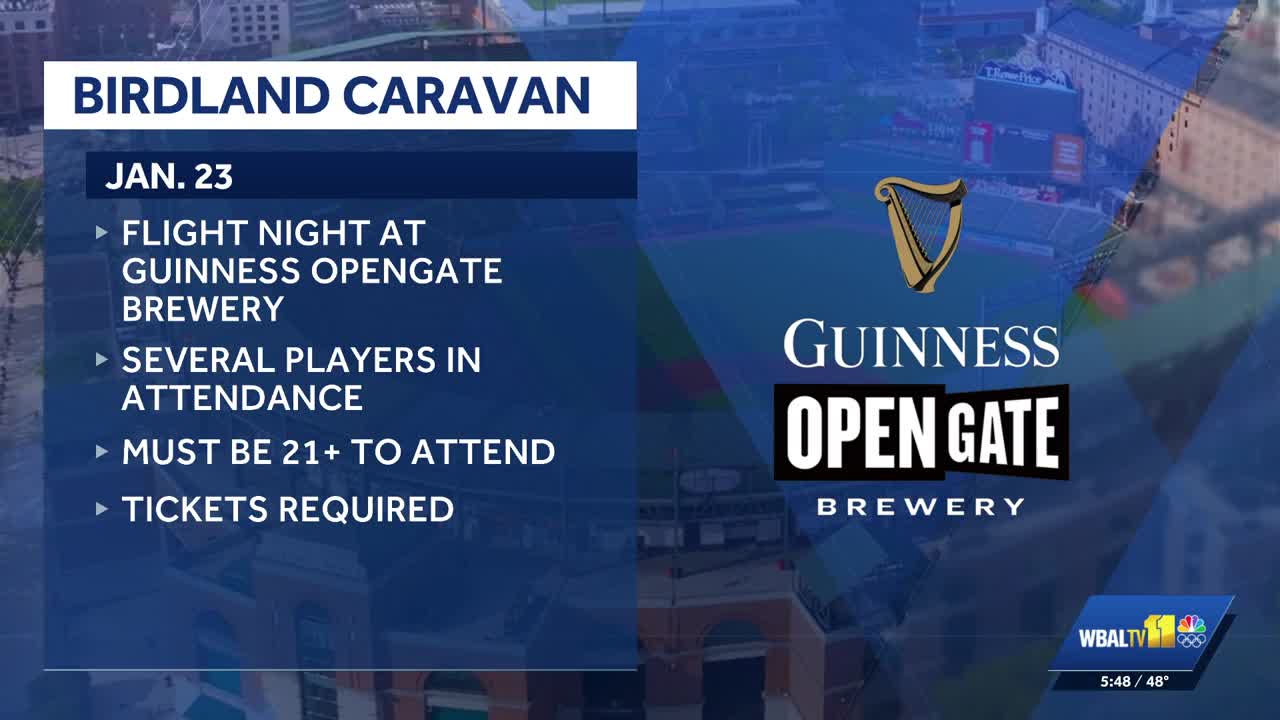 Orioles announce 2026 Birdland Caravan schedule