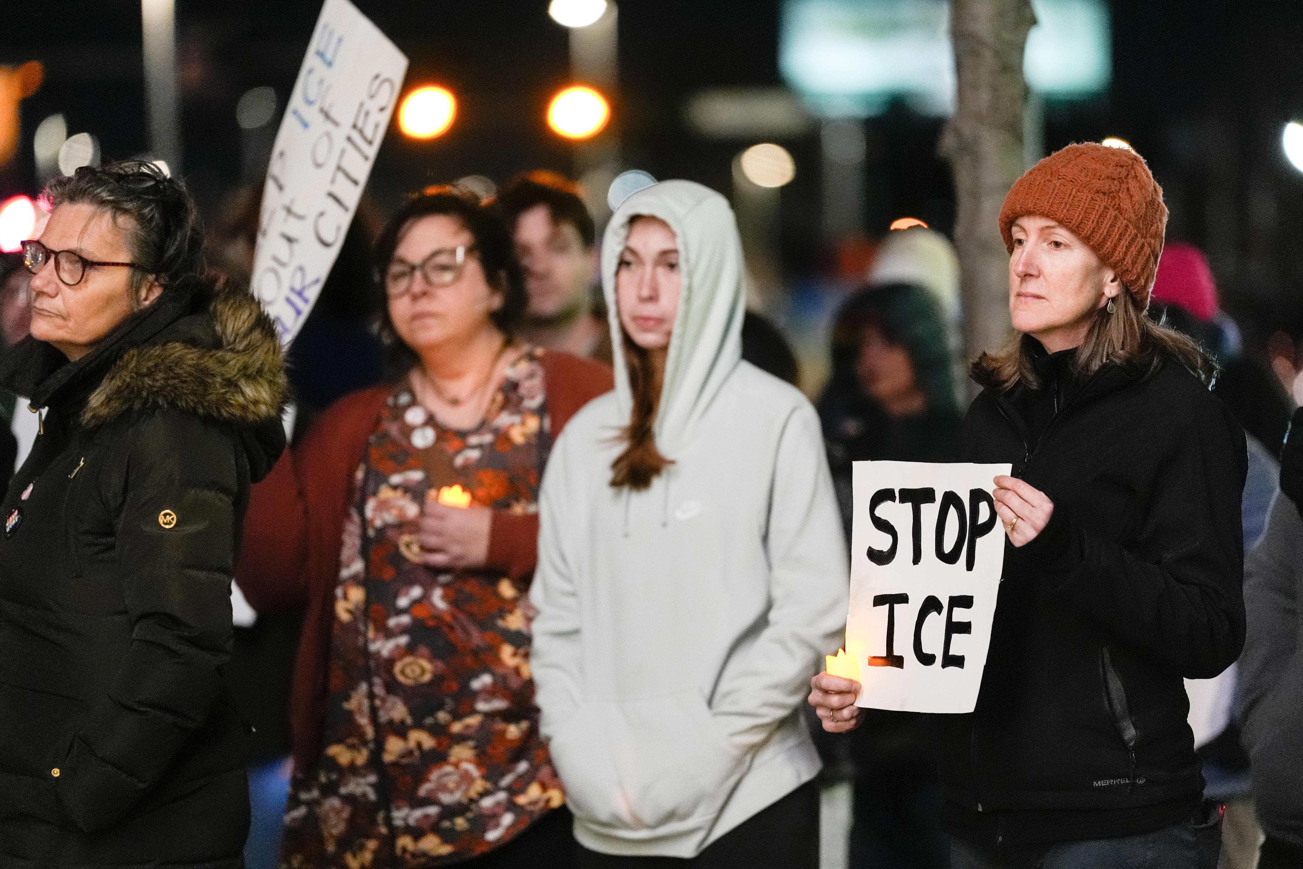 Oklahoma City vigil honors woman killed by immigration officer