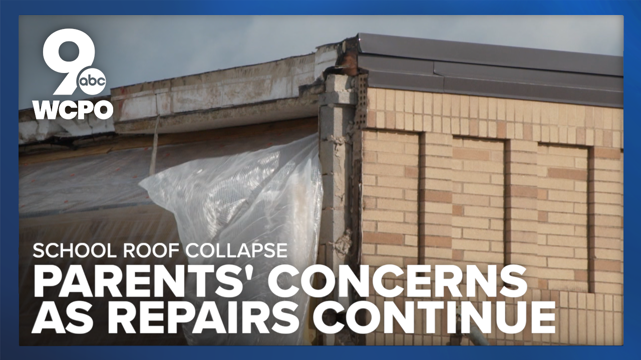 Parents speak out after elementary school roof collapse