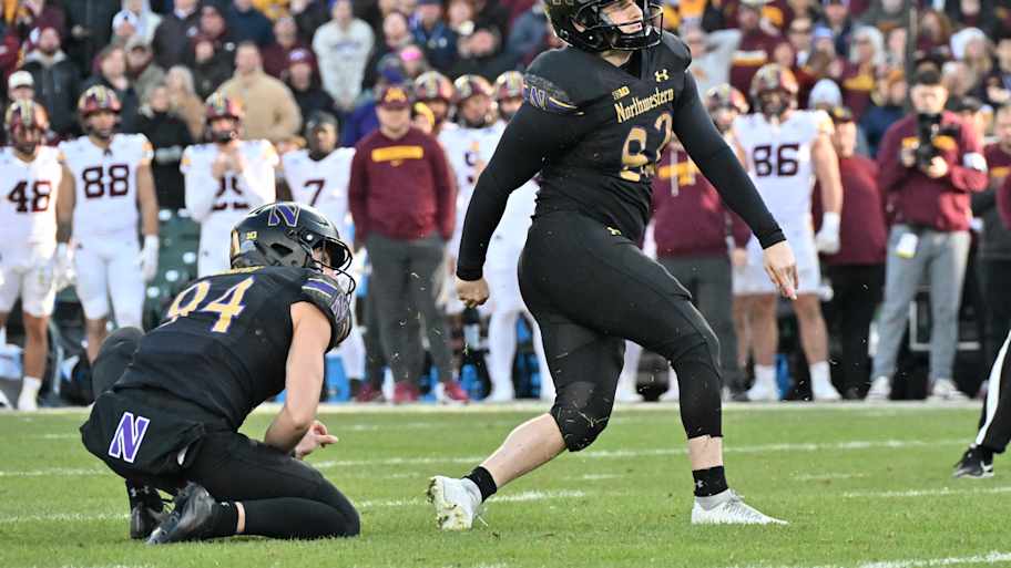 Northwestern sees another special teams move as kicker Jack Olsen ...