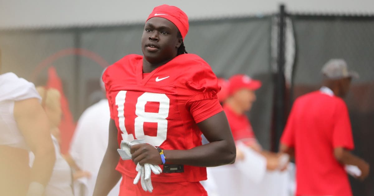 Ohio State wide receiver Bodpegn Miller entering transfer portal